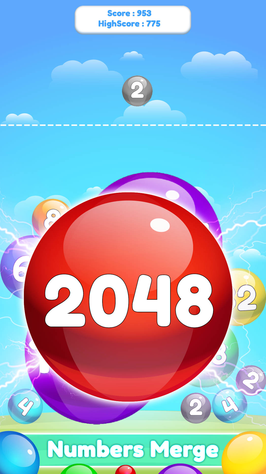 Ball Merge 2048 Game - App on Amazon Appstore