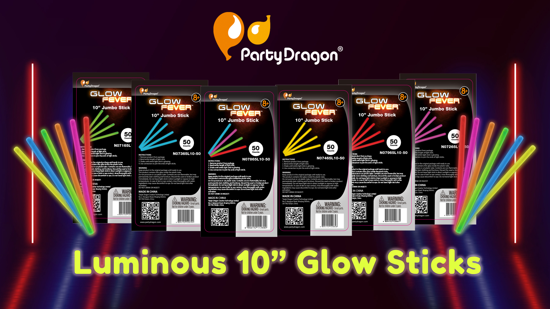 1920x1080 Glo Sticks Coloridos Collection Cosmetics Gorgeous Glow