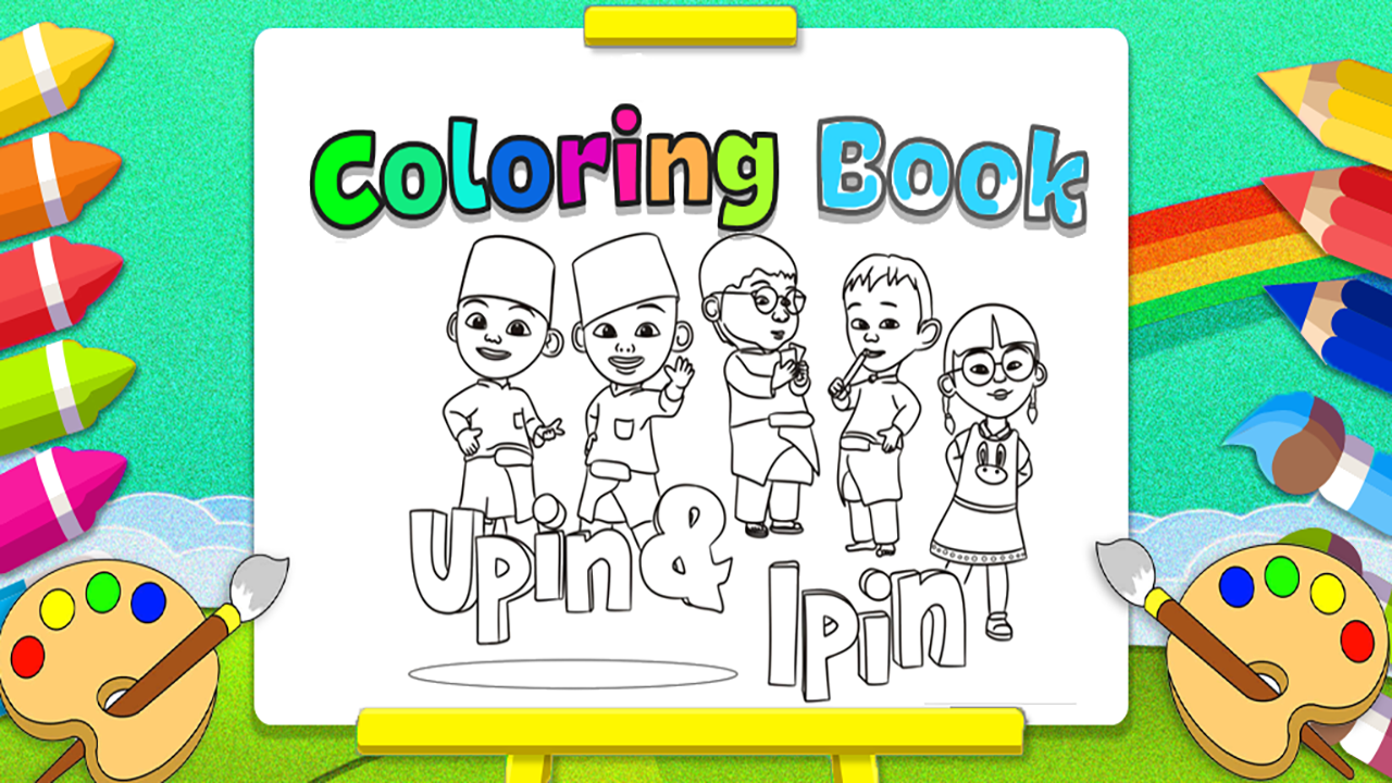 Upin Ipin Coloring book - App on Amazon Appstore