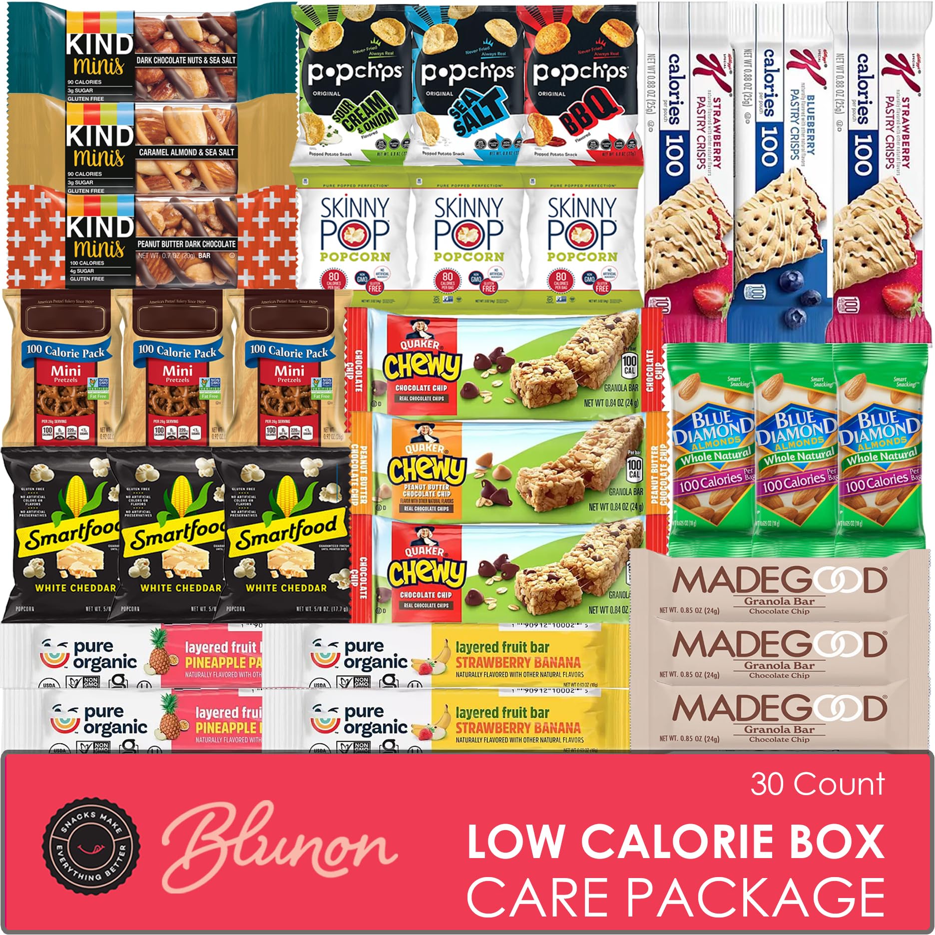Snapklik.com : Low Calorie Snacks Variety Pack - 100 Calorie Snack ...