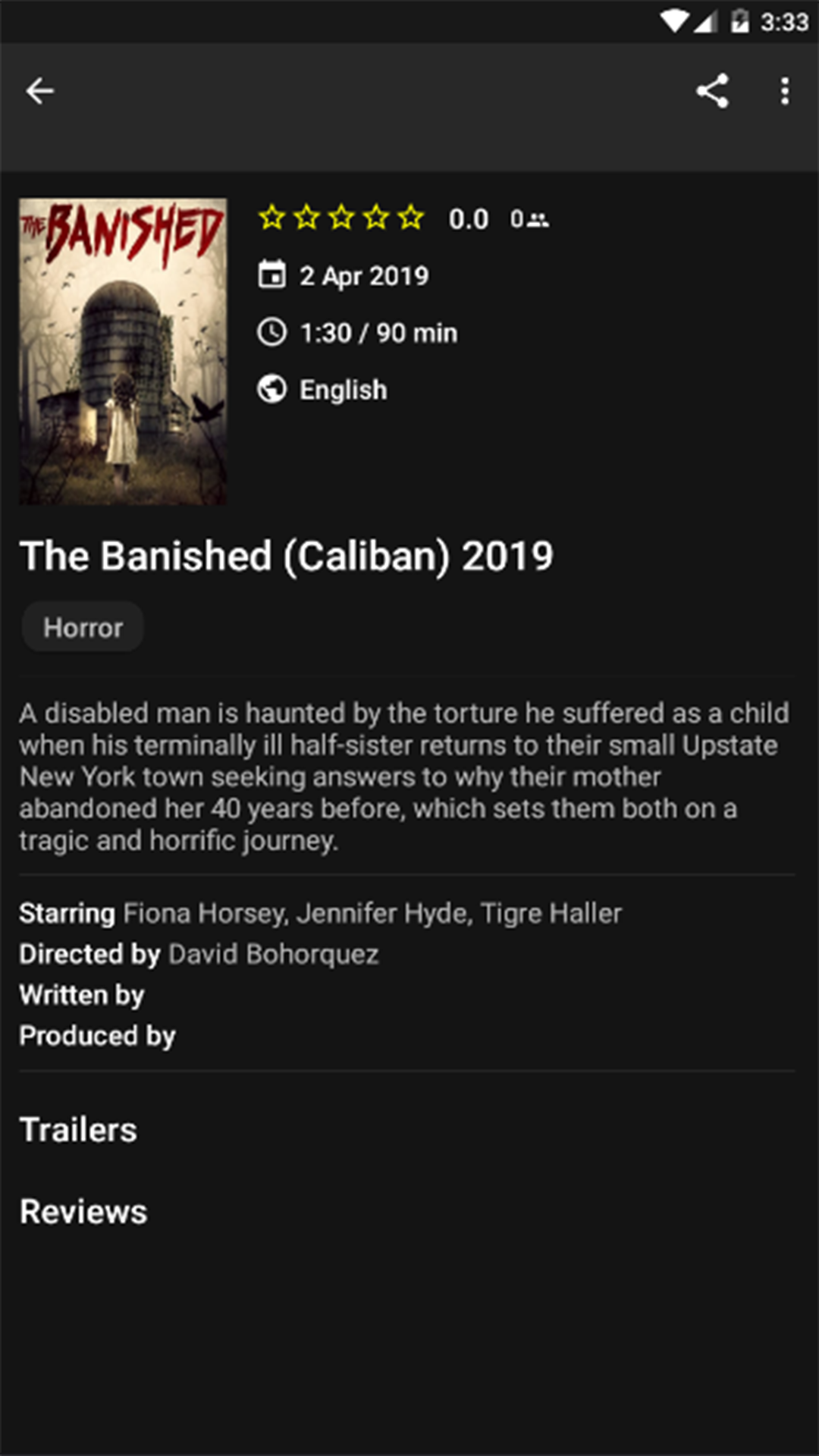 Aplicación HD Movie Box Show en Amazon Appstore