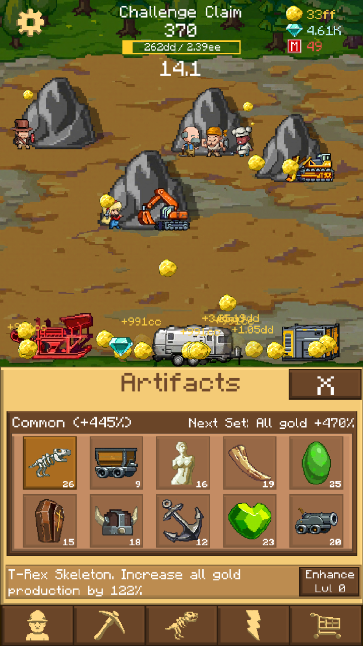 Goldcraft - Idle Gold Mining - App on Amazon Appstore