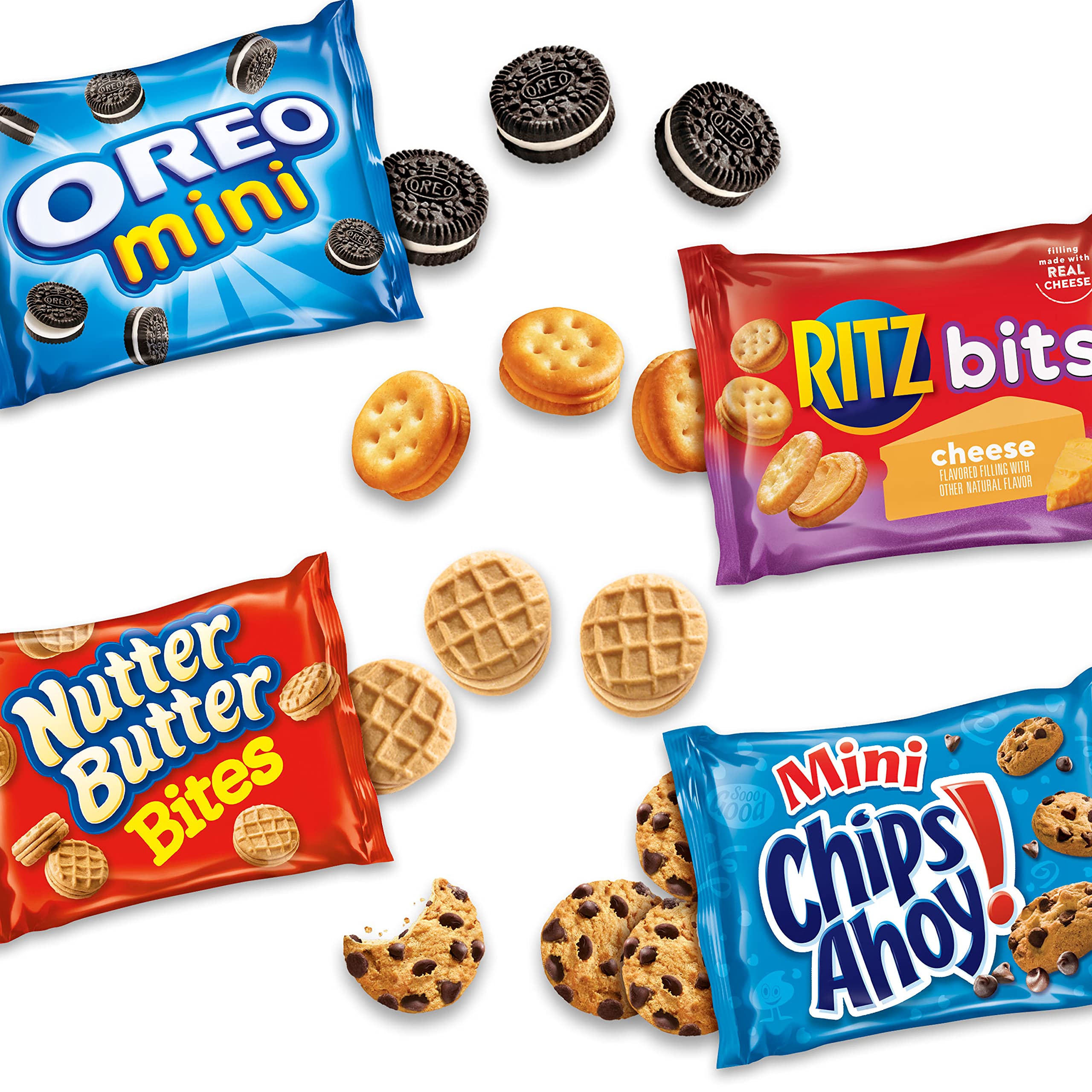 Buy Nabisco Classic Mix Variety Pack, OREO Mini, CHIPS AHOY Mini ...