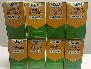 Amazon.com: 8 Boxes of Capital 02 Living Bitters Capsules! ALL NATURAL ...
