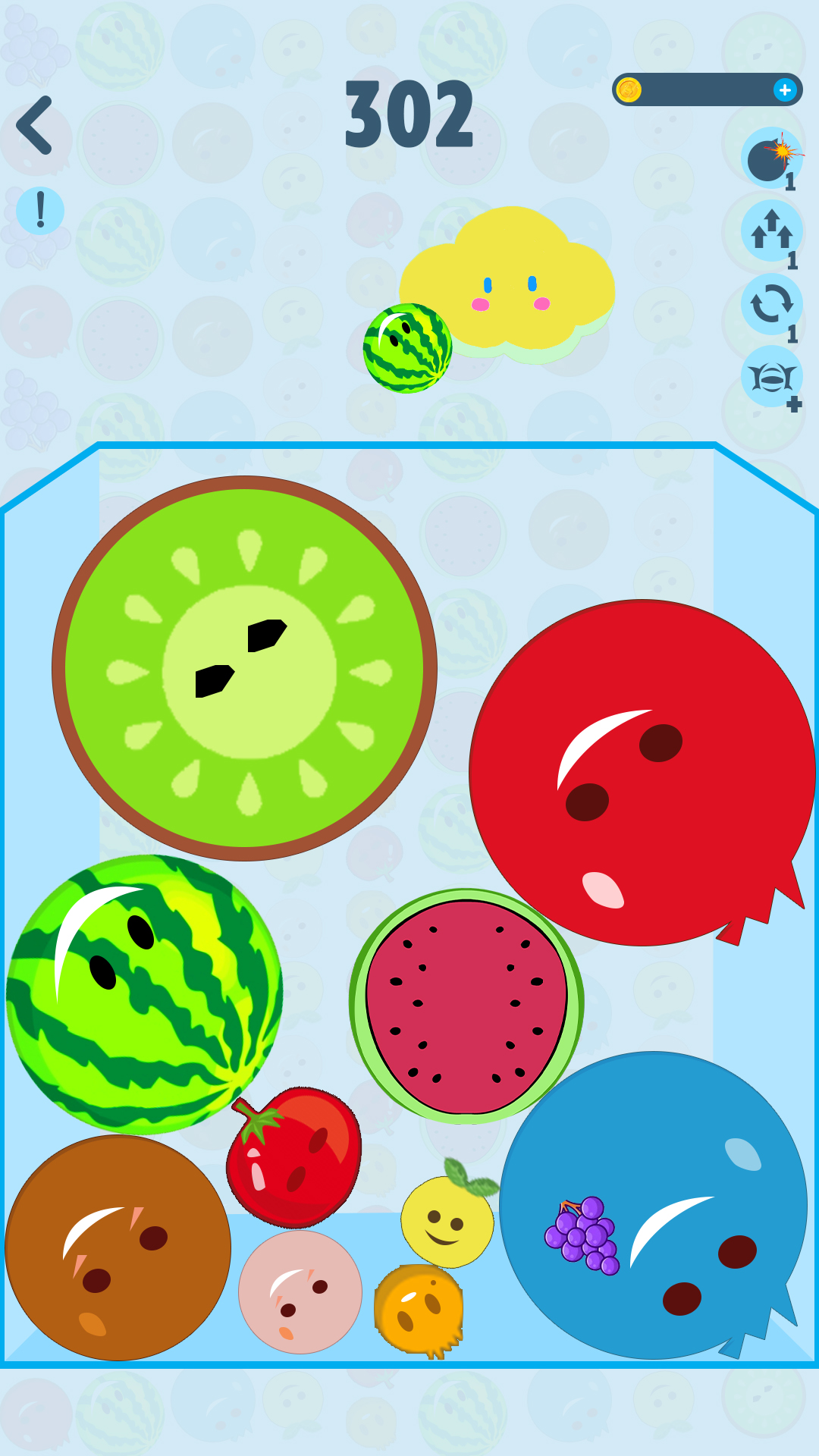 Suika Watermelon Game Merge Fruit Drop Game - Best Puzzle, Matching ...