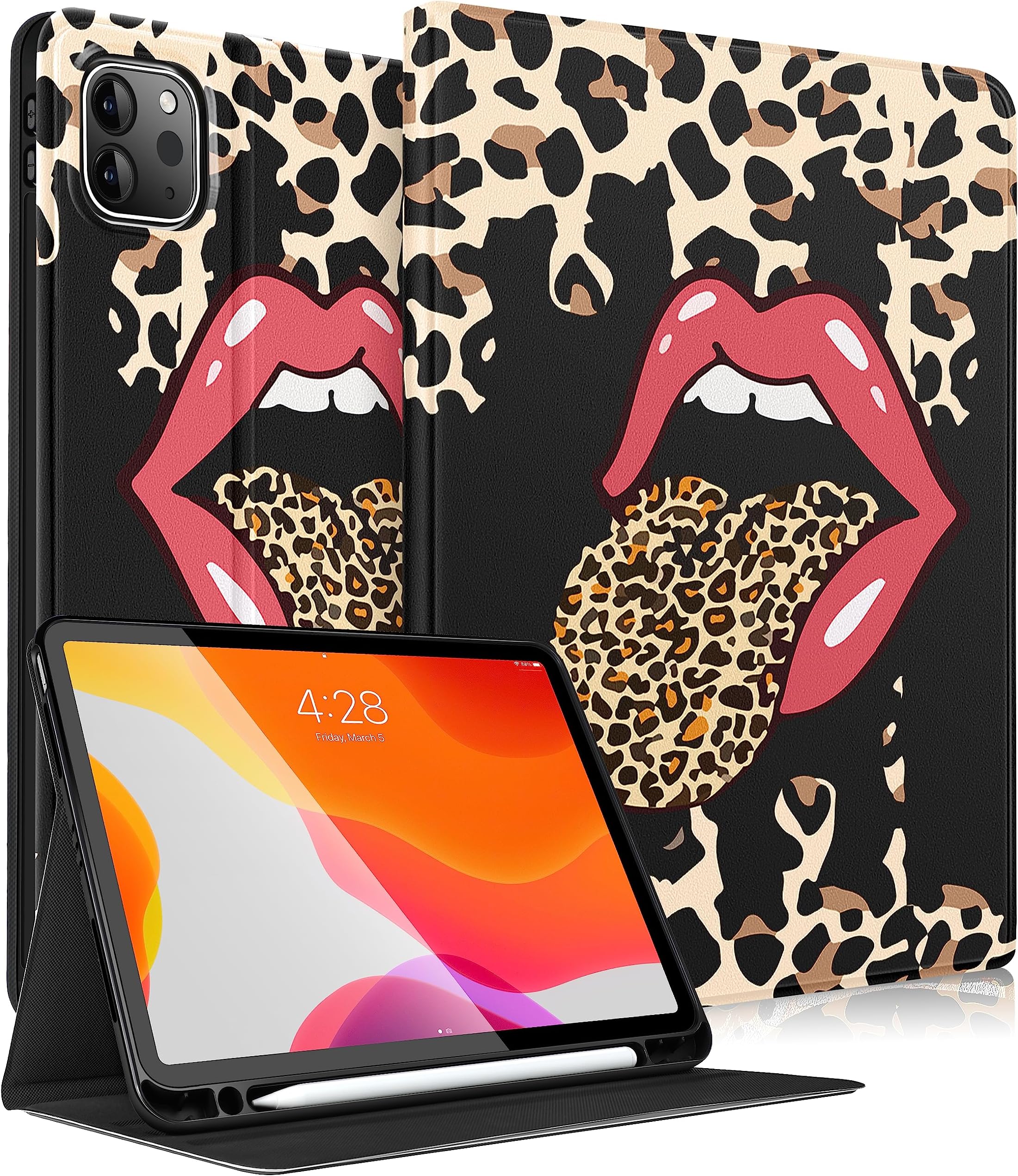 Amazon.com: Uppuppy for iPad Pro 12.9 Case for iPad Air 13 Inch 2024 ...