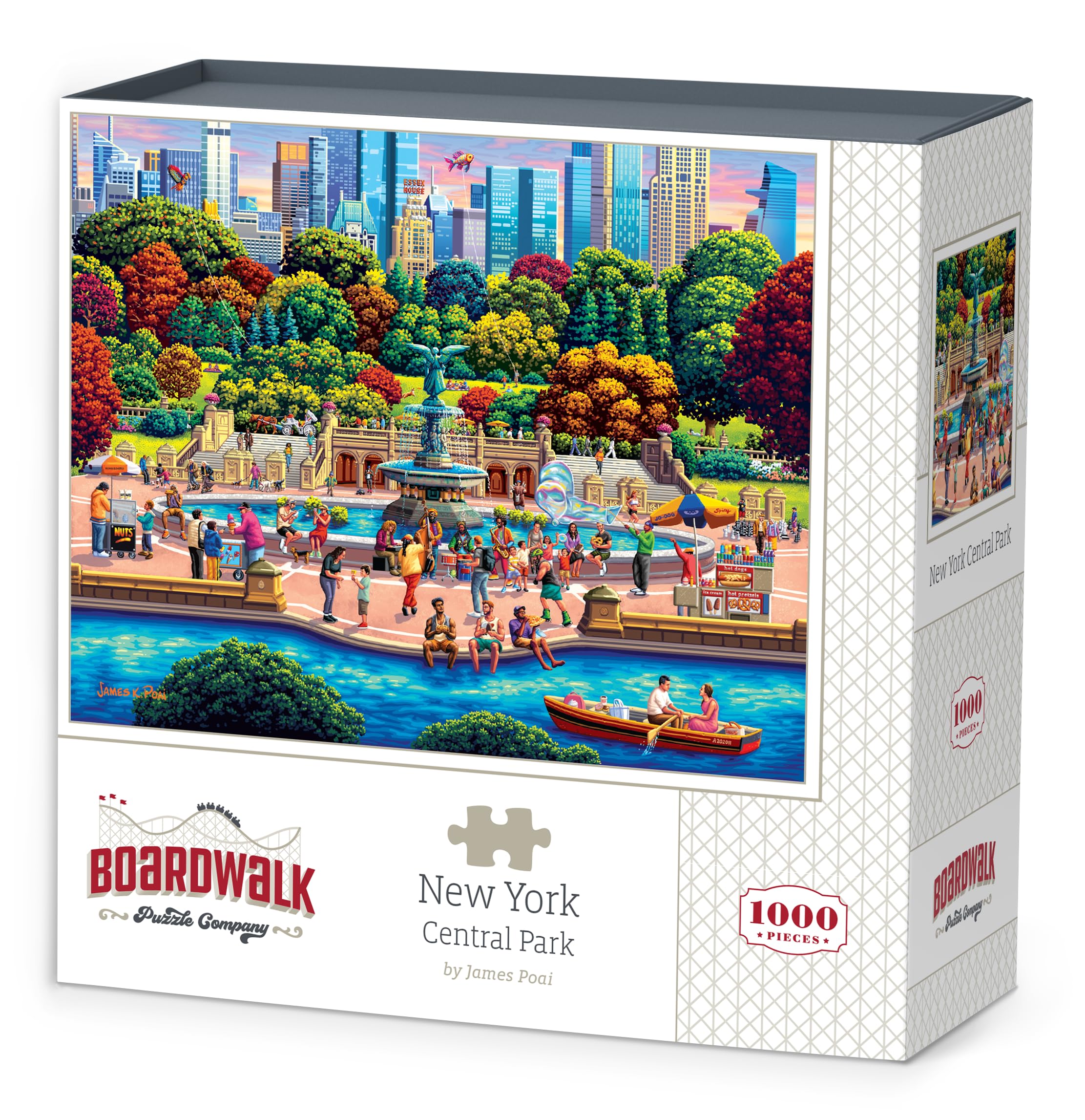 Amazon.com: Boardwalk Puzzles New York Central Park by Boardwalk, 1000 ...