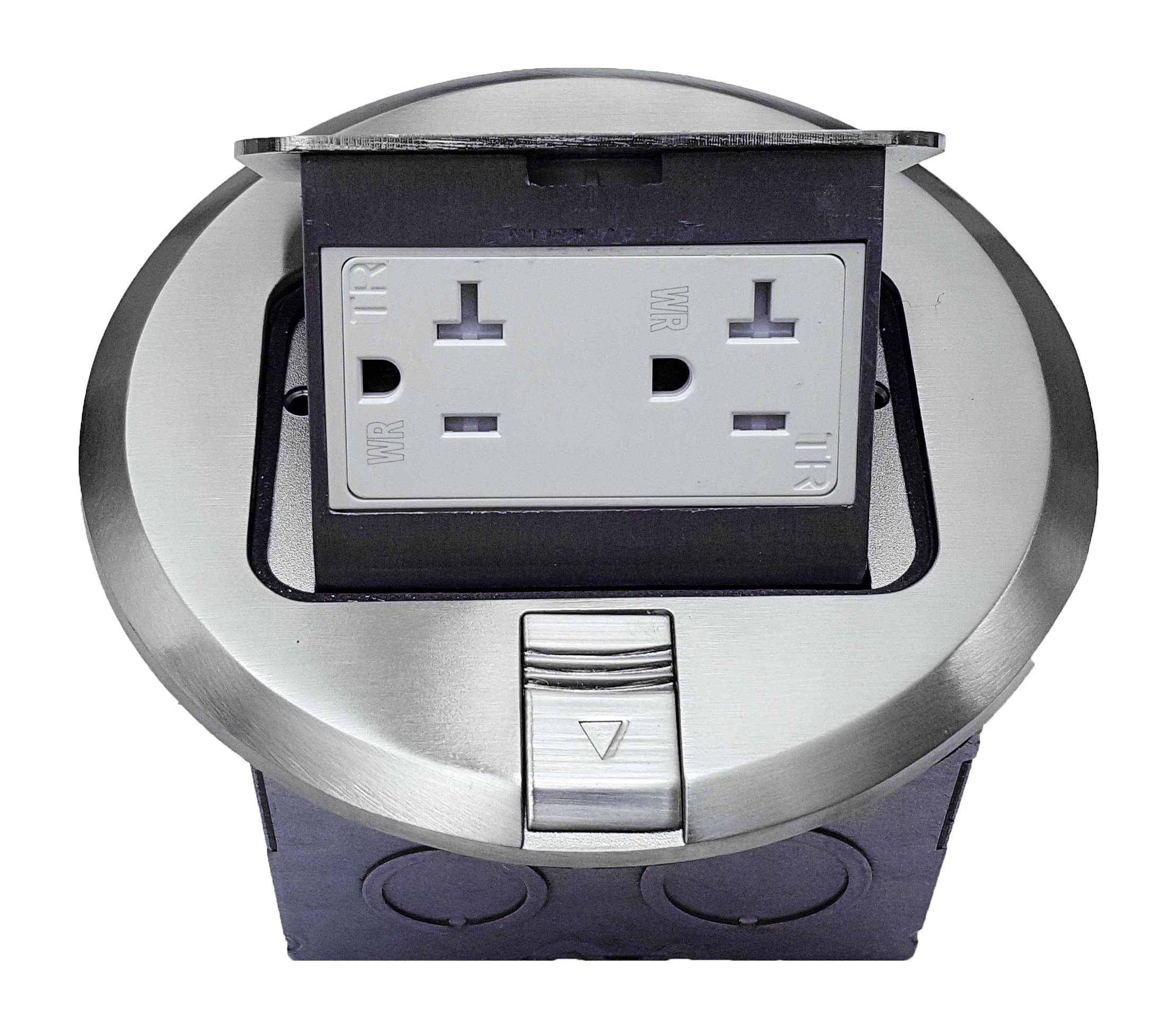 Surface Mounted Receptacle Floor Box Electrical Floor Boxes & Floor