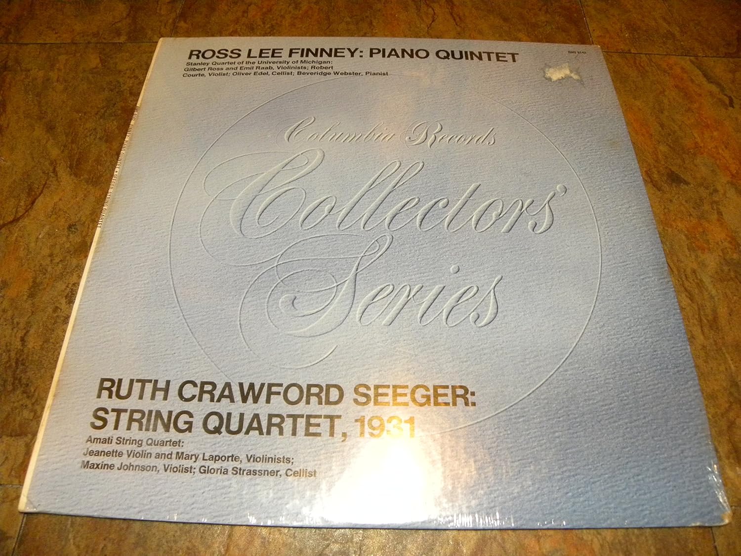 Ross Lee Finney, Ruth Crawford Seeger, Stanley Quartet of the ...