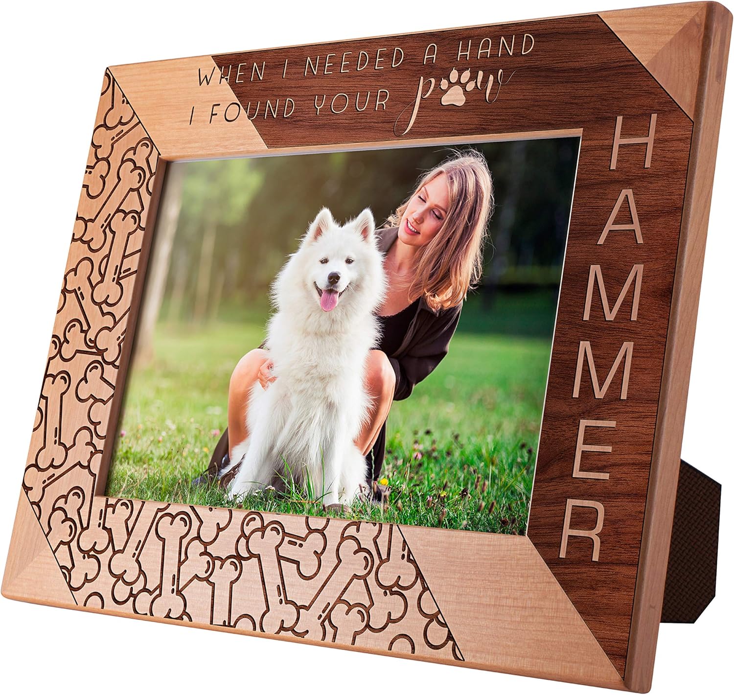 Amazon.com - Personalized Pet Memorial 5x7, Customized Pet Picture ...