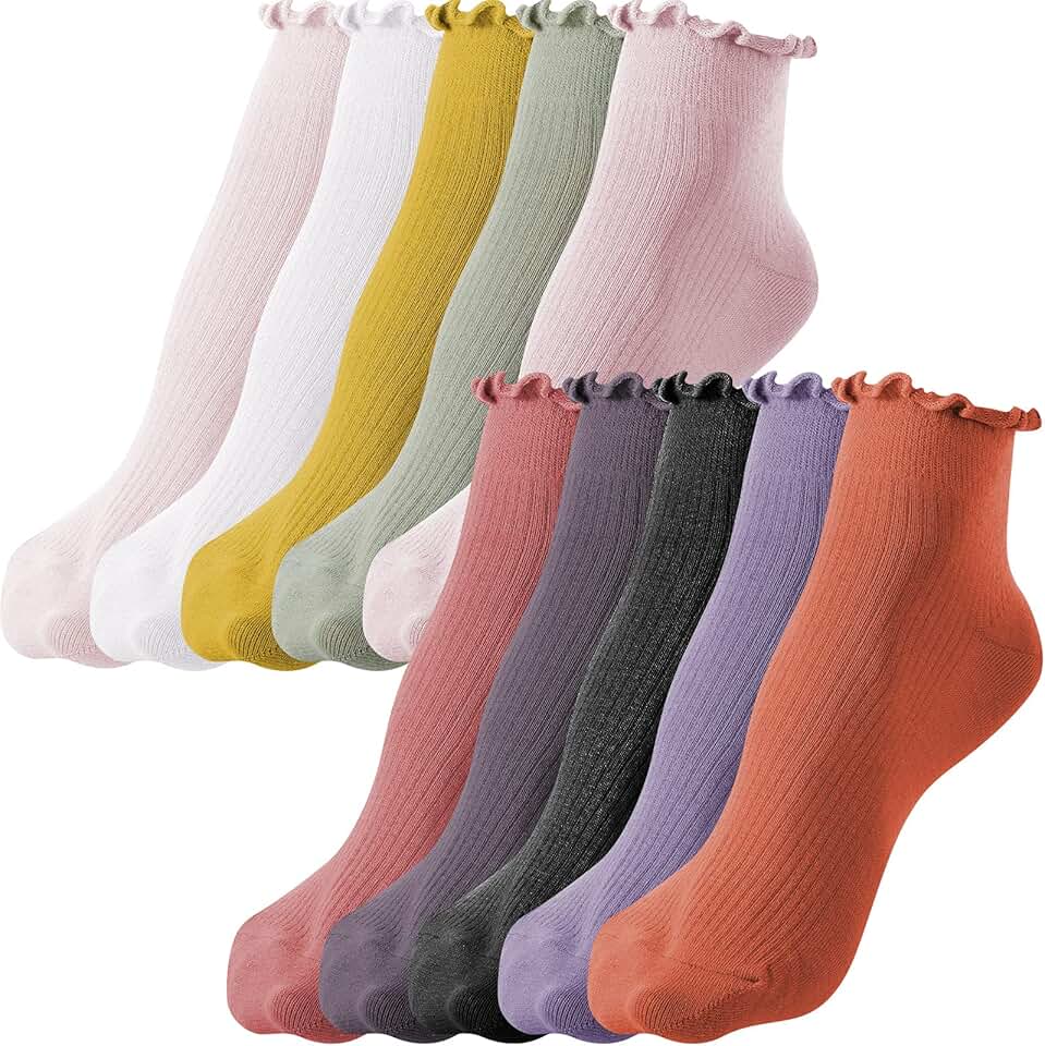 Amazon.com: ruffle ankle socks