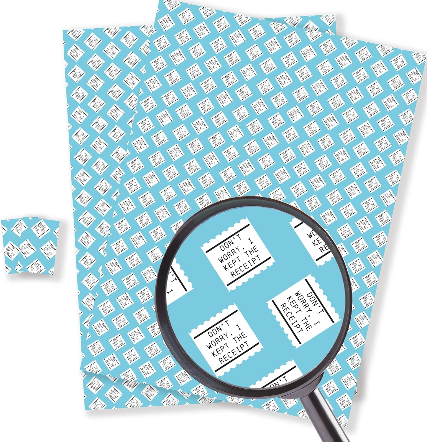 Funny Wrapping Paper - 2 Sheets with Gift Tags Don't Worry I Kept The ...