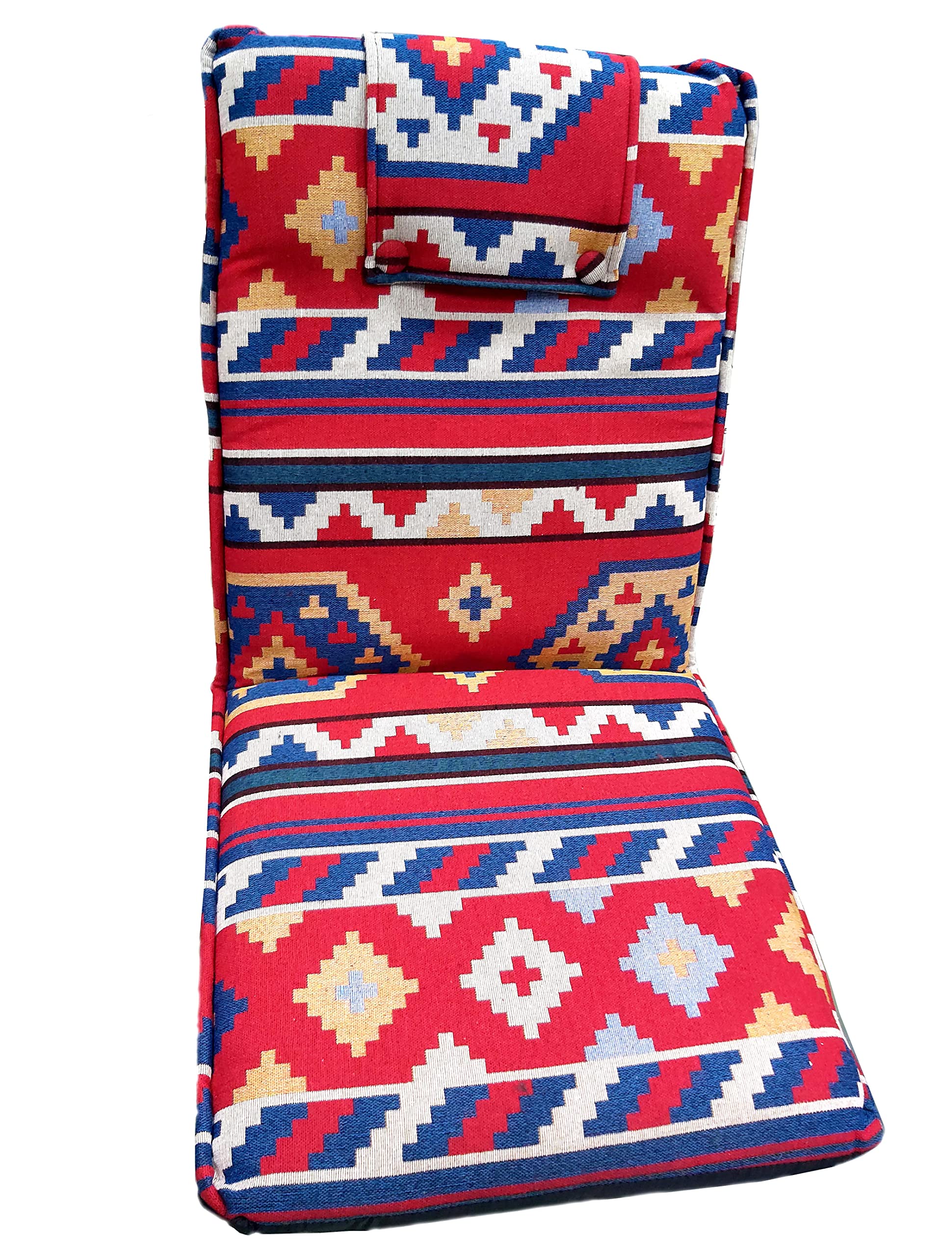 Buy GO2CAMPS Camping Chair-Floor Lazy Chair Adjustable Angles Padded ...