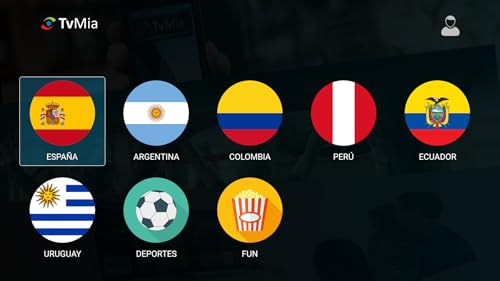 Aplicación Tvmia Spain en Amazon Appstore
