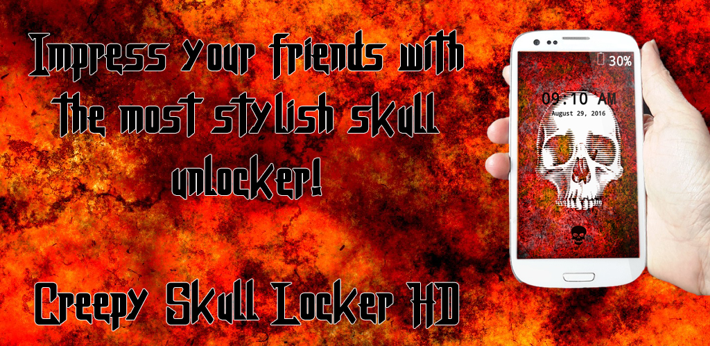 Aplicación Creepy Skull Locker HD en Amazon Appstore