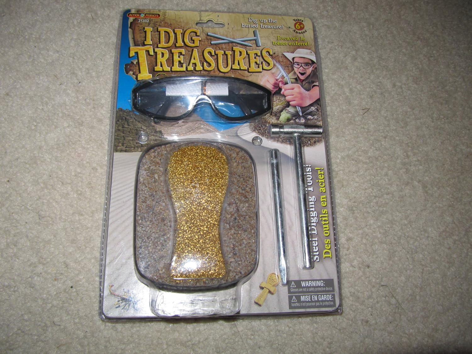 Amazon.com: Action Products King Tut's Tomb Dig Adventure : Toys & Games