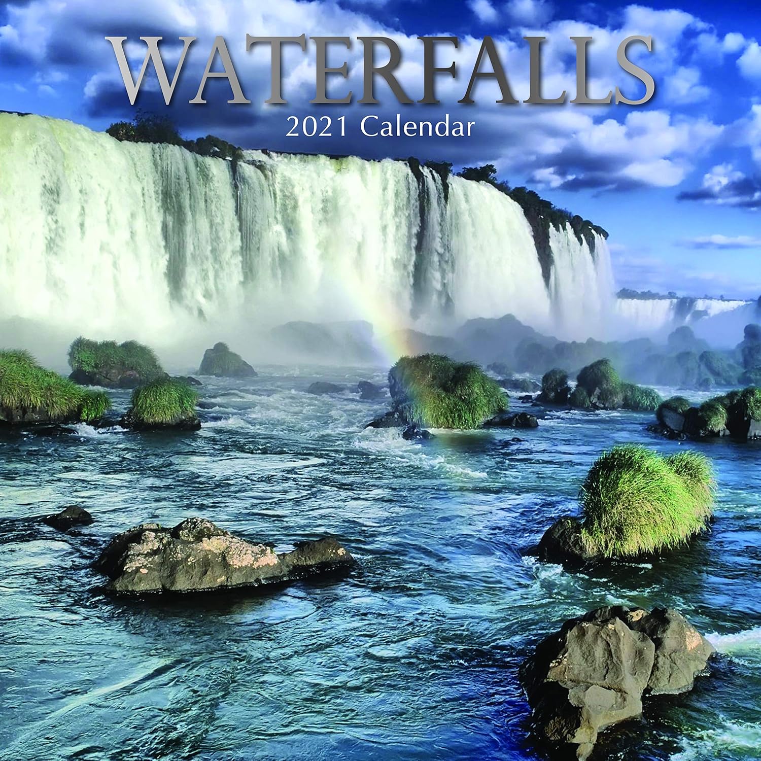 Amazon.com: ARDOUR VAN 2021 Wall Calendar - Waterfalls Calendar, 12 x ...
