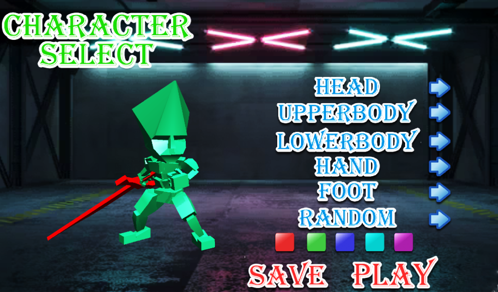 Blocky Ragdoll Robot Fighter Hero - Real Samurai Sword Lords Battle ...