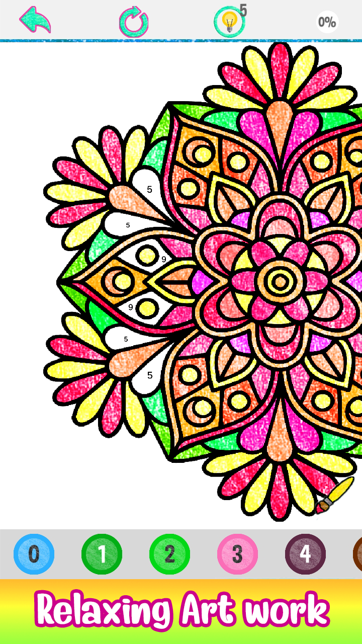 Crayon Color by Number - Grownups Coloring Book Pages - App on Amazon ...