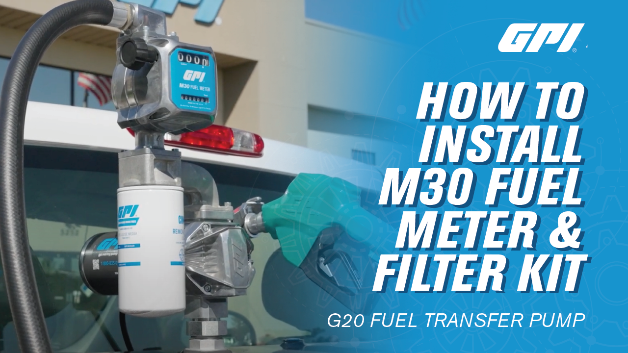 Watch GPI G20 with M30 Fuel Meter and Filter Kit Installation on Amazon ...