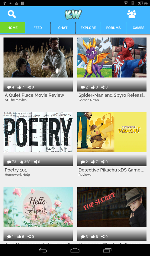 Kidzworld: Kids Social Network - App on the Amazon Appstore