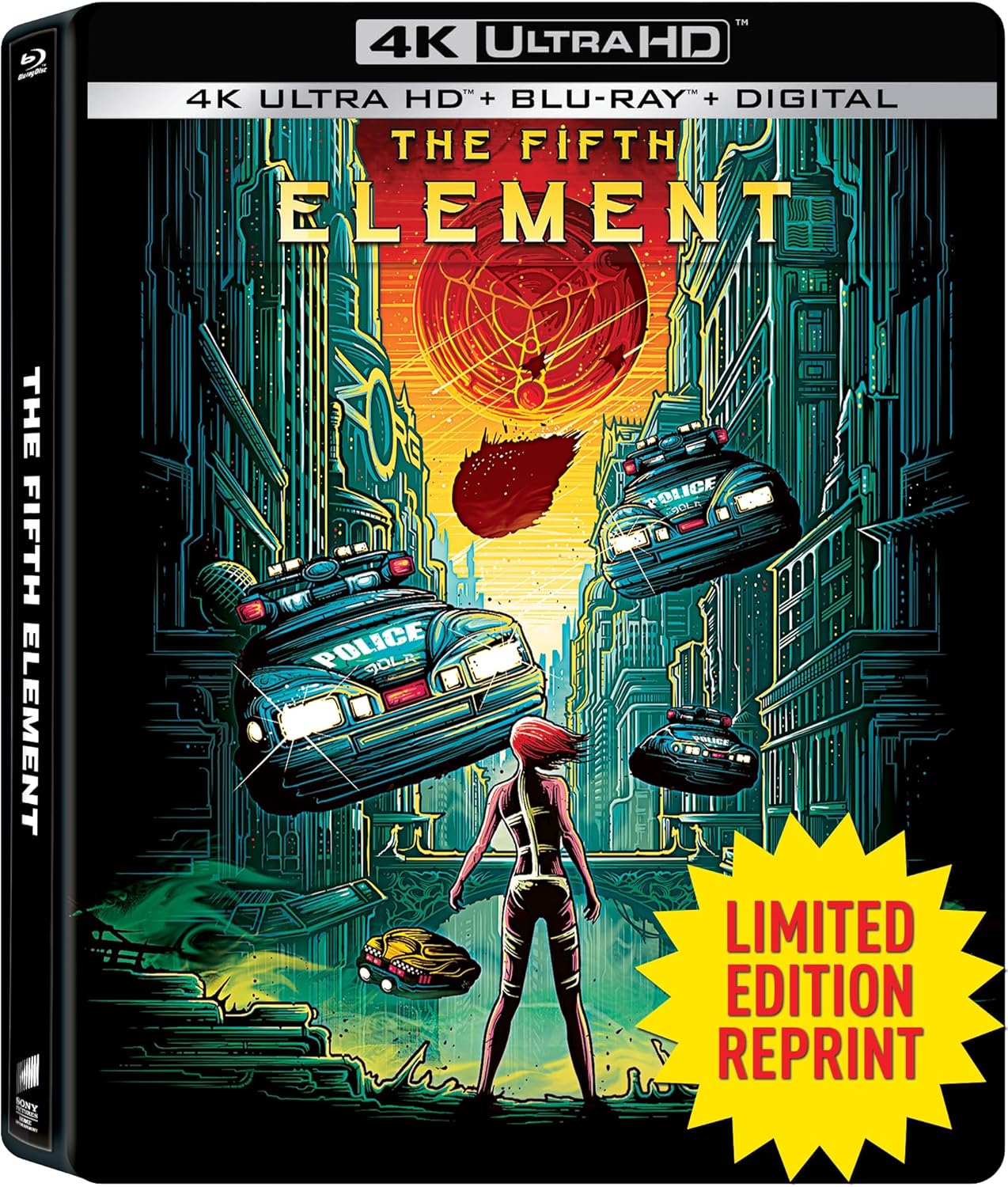 THE FIFTH ELEMENT (Steelbook) [Blu-ray] : Bruce Willis, Gary Oldman ...