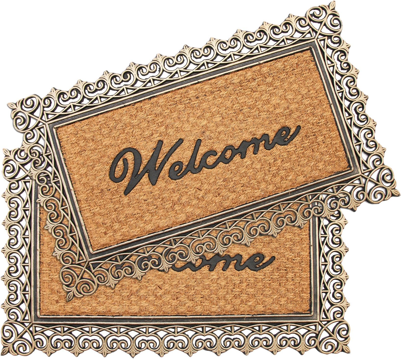 Buy Onlymat Natural Coir Door Mat (Beige, 45X75 cm) Online at Low ...