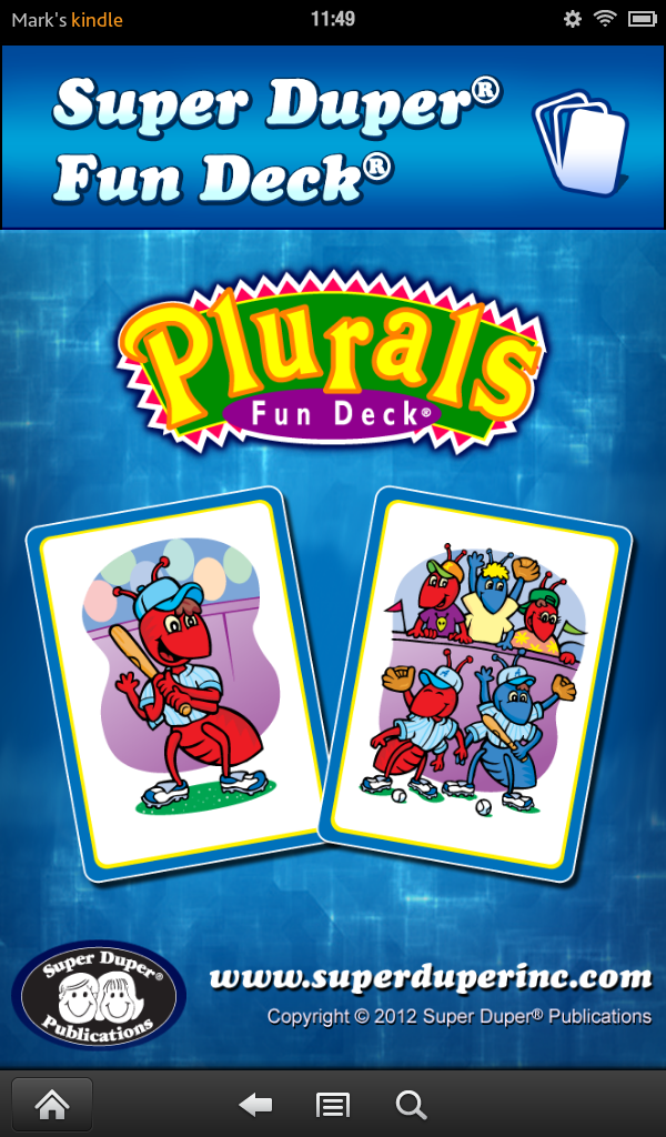 Plurals Fun Deck - App on Amazon Appstore