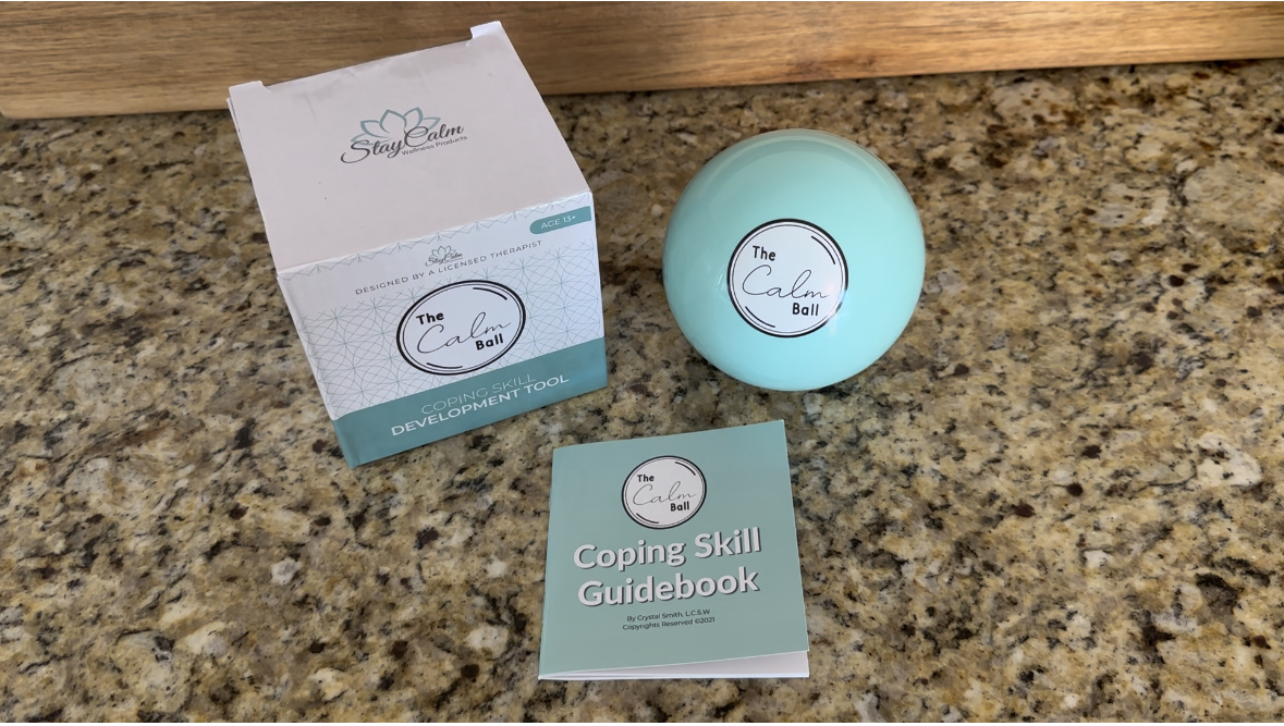 Watch Highlights of the Calm Ball - Coping Skills Tools on Amazon Live