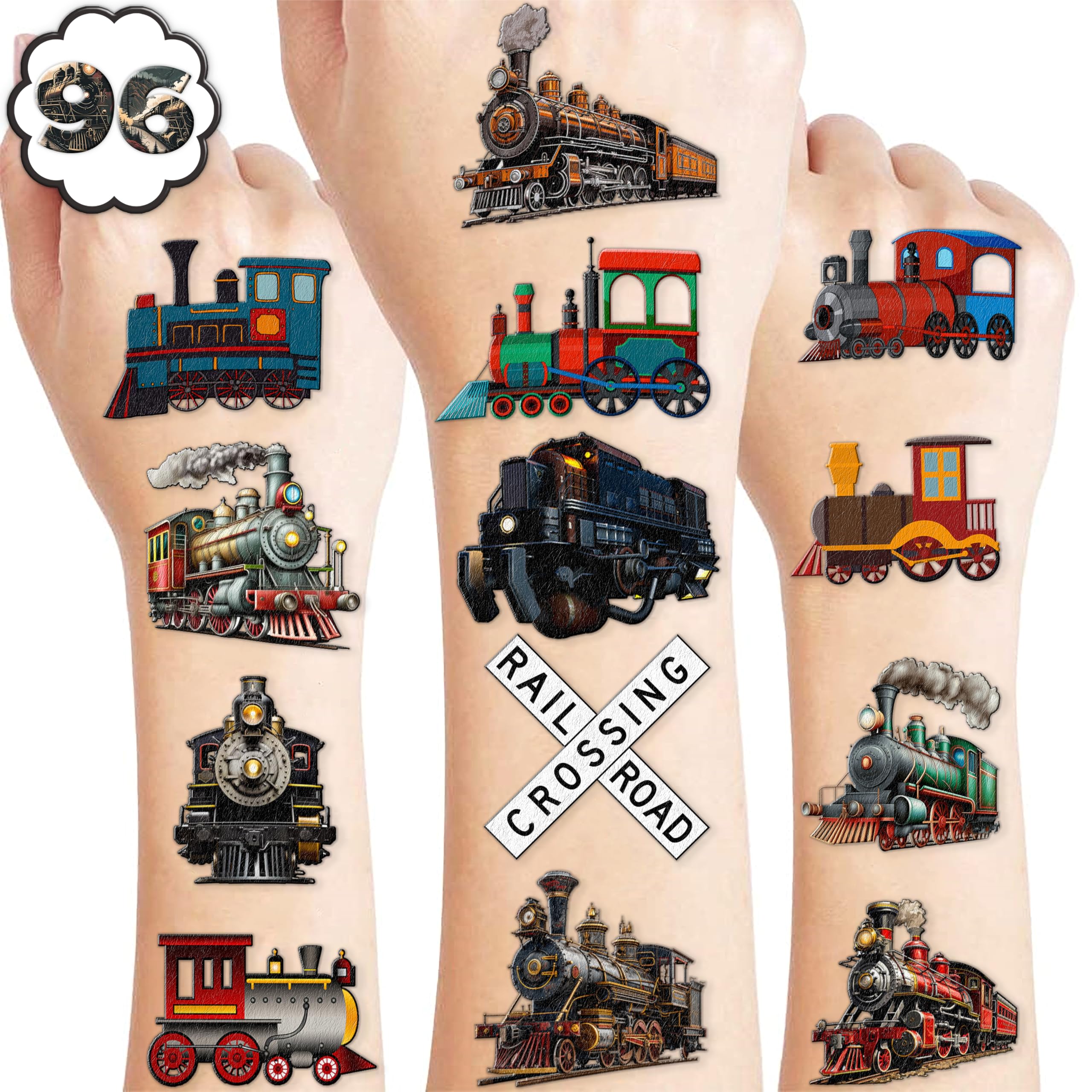 Vintage Train Tattoos