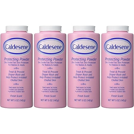 Amazon.com : Caldesene Protecting Powder 5 Oz - Pack of 4 : Zinc Oxide ...