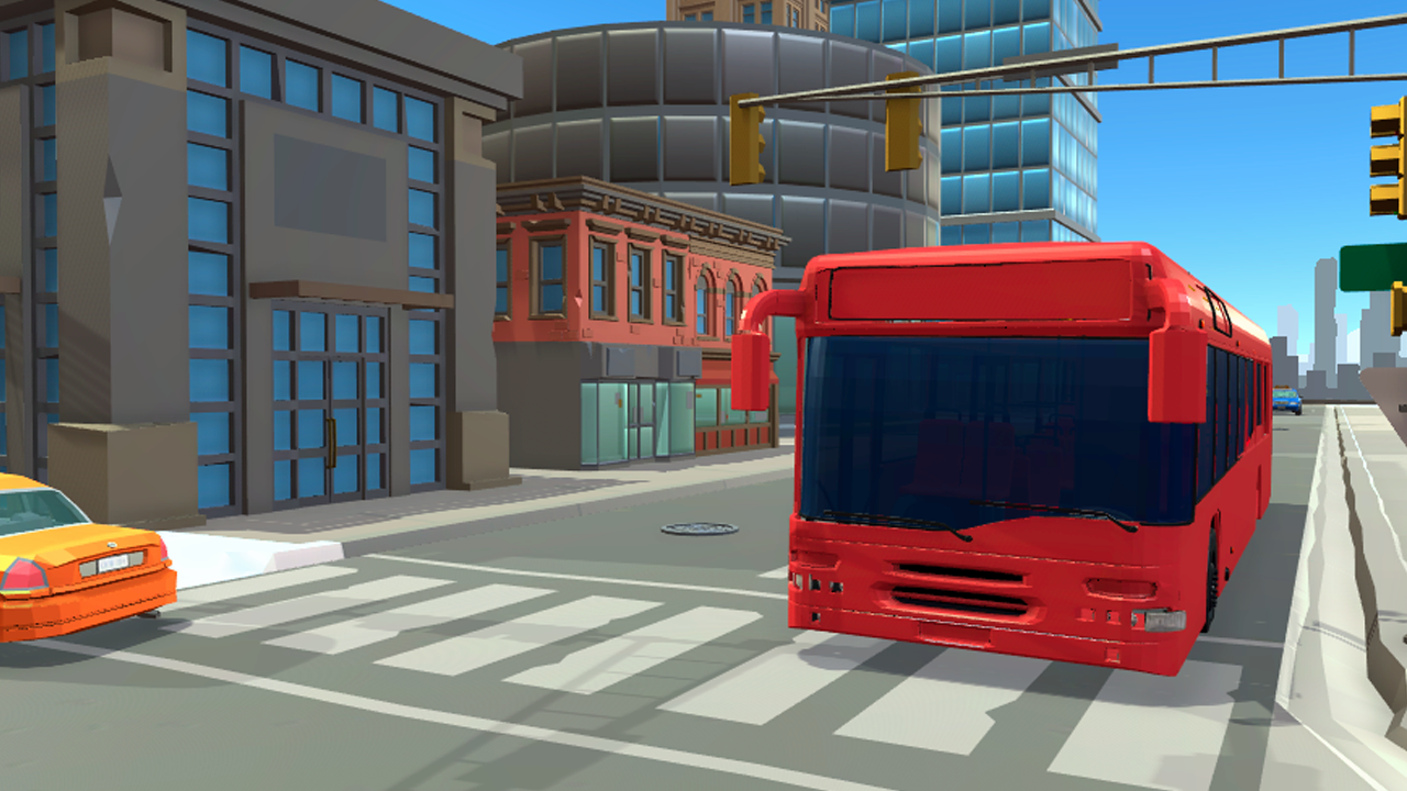 Virtual Blocky Bus Passenger Transport Simulator 3D - App on the Amazon ...