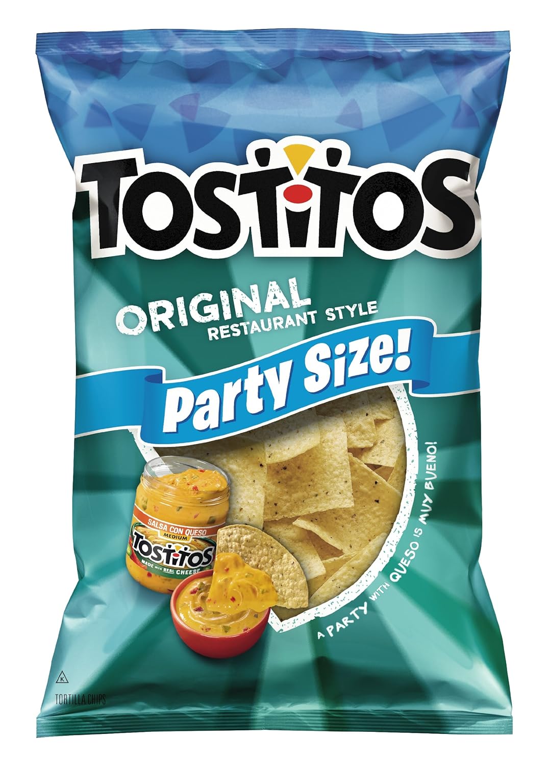 Amazon.com: Tostitos Original Restaurant Style Tortilla Chips, Party ...