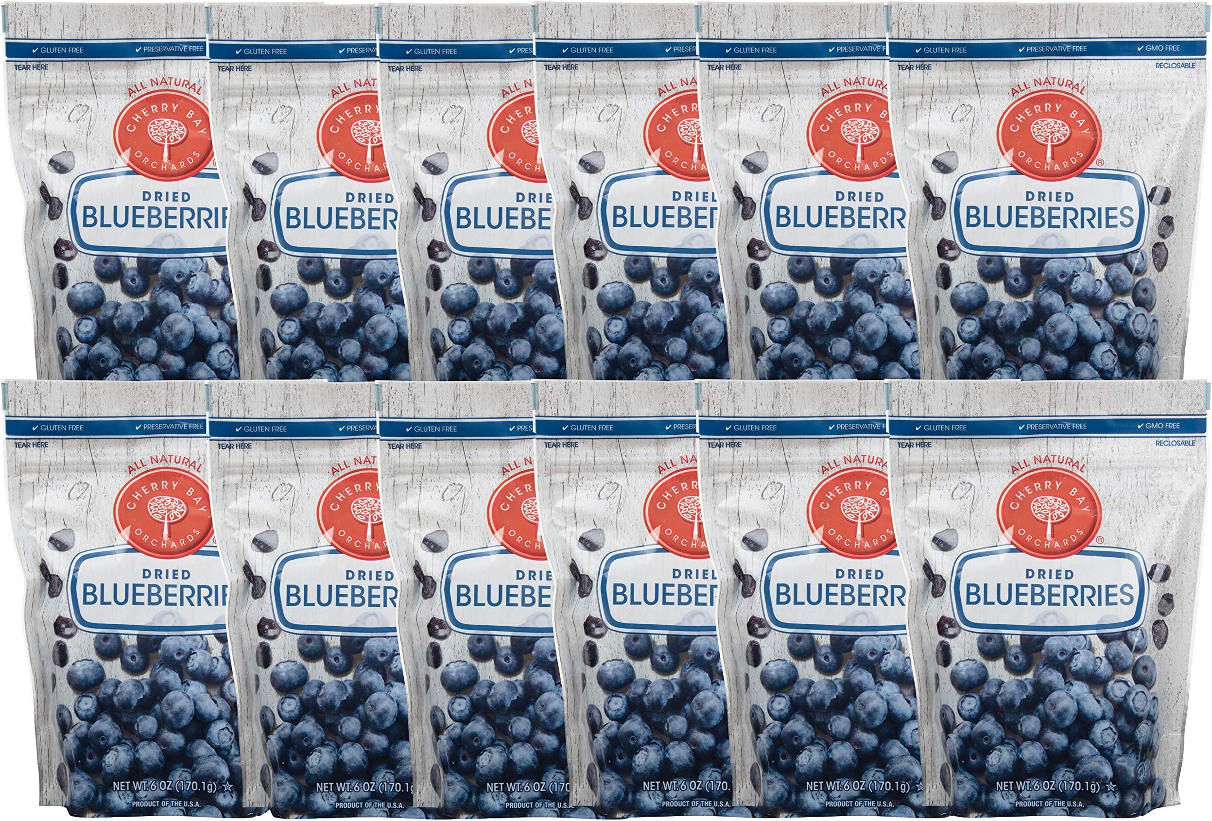 Amazon.com: Cherry Bay Orchards - Dried Montmorency Tart Cherries (4 lb ...
