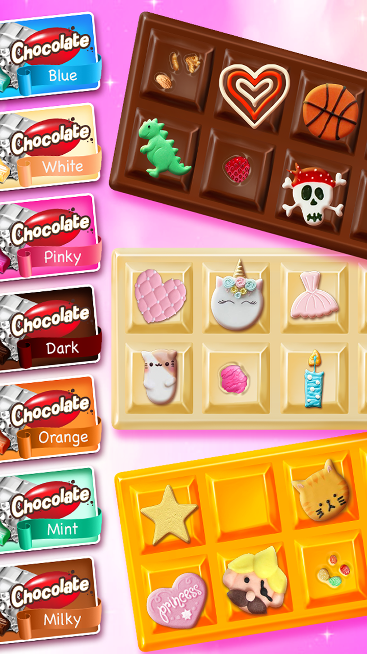 Sweet Rainbow Glitter Candy Cooking - Chocolate lovers Candy Maker ...