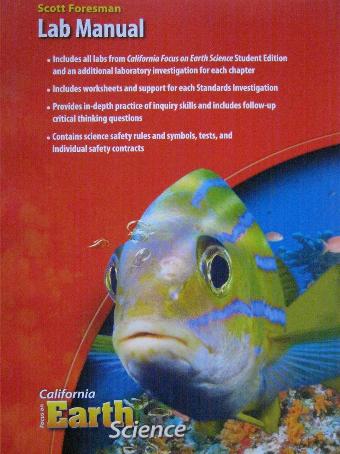 Amazon.com: California Focus on Earth Science Lab Manual: 9780328258673 ...