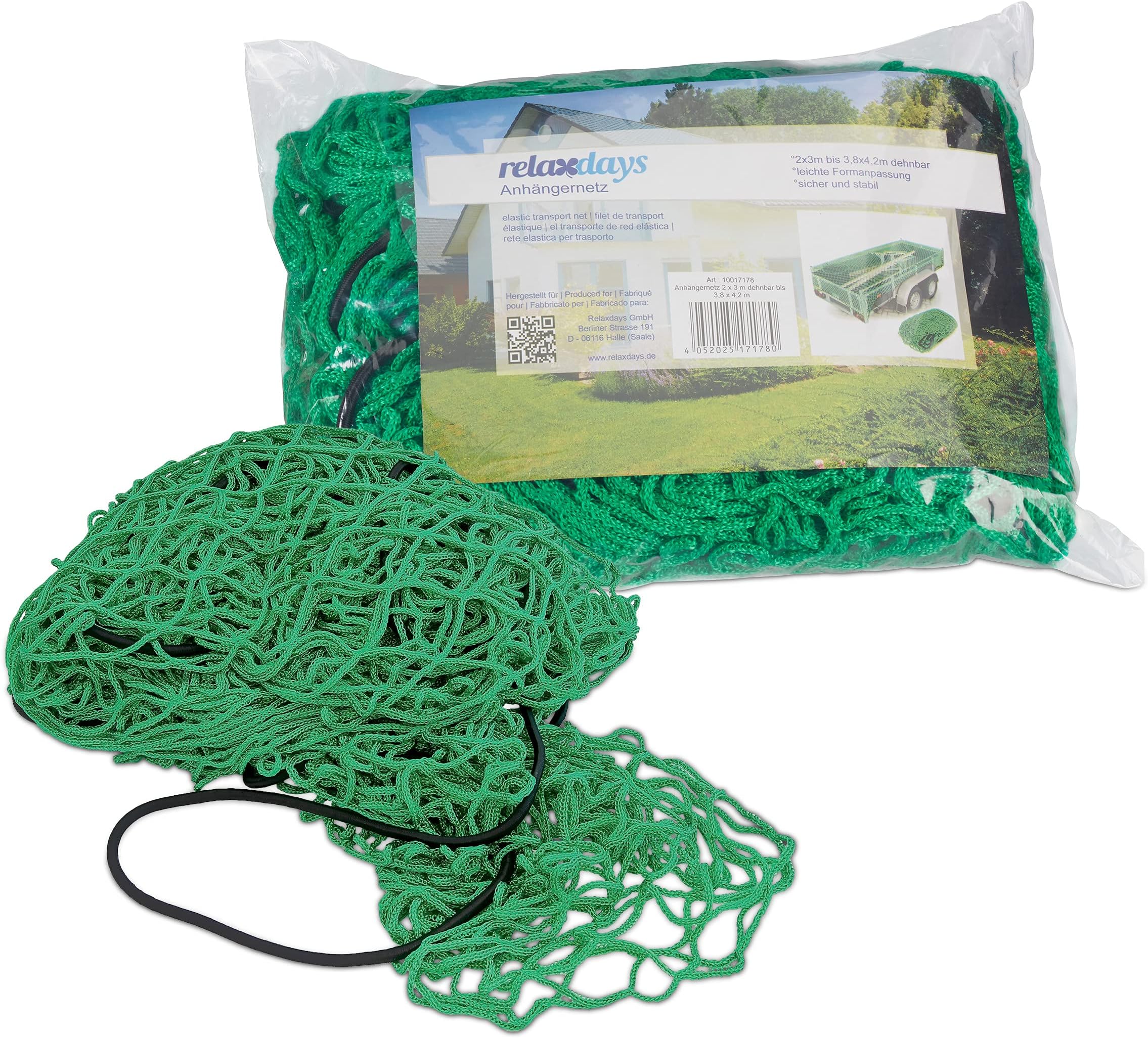 Relaxdays 2m x 3m Trailer Cargo Cargo Net Container Net Safety Net ...