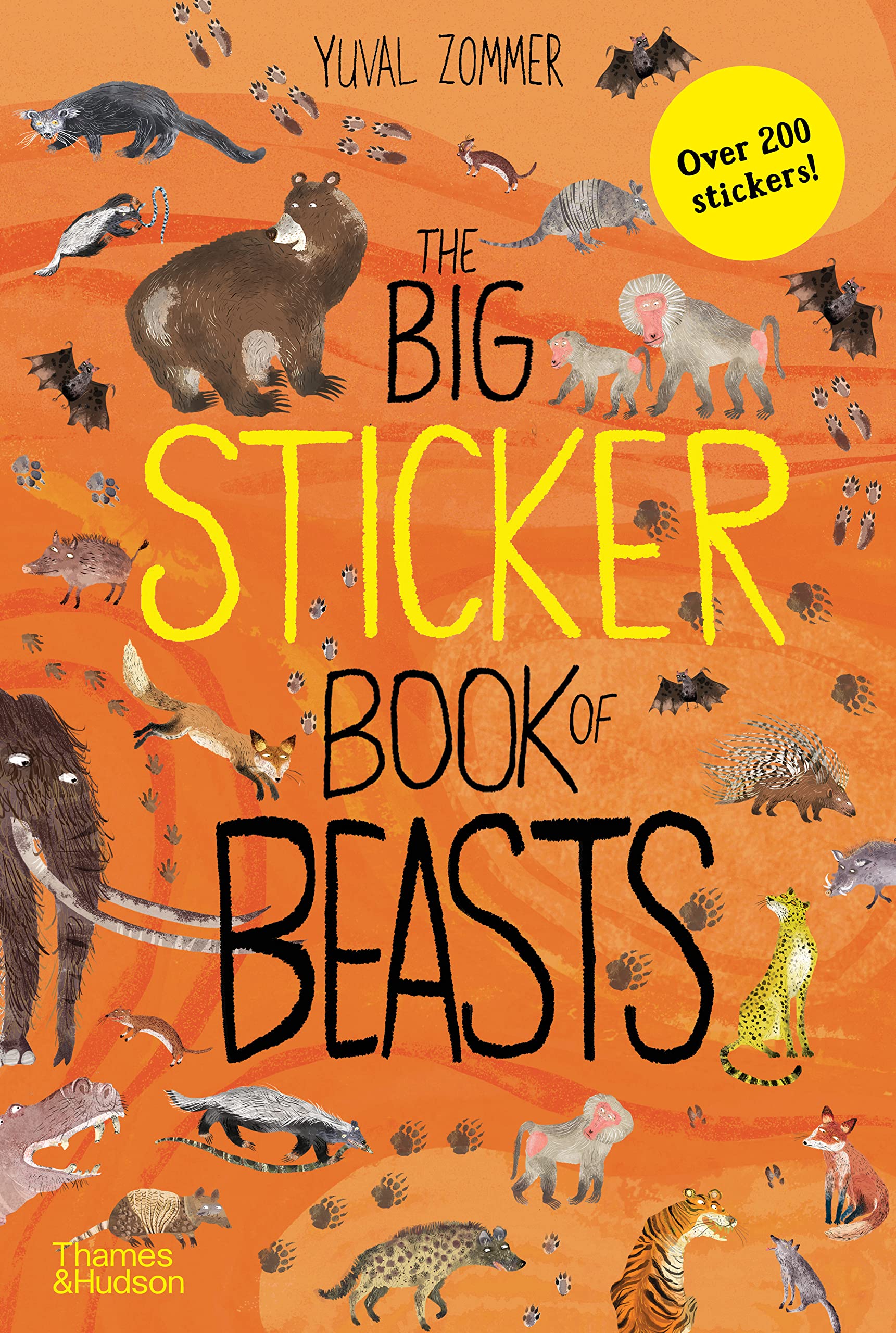 The Big Sticker Book of Beasts (The Big Book Series): Zommer, Yuval ...