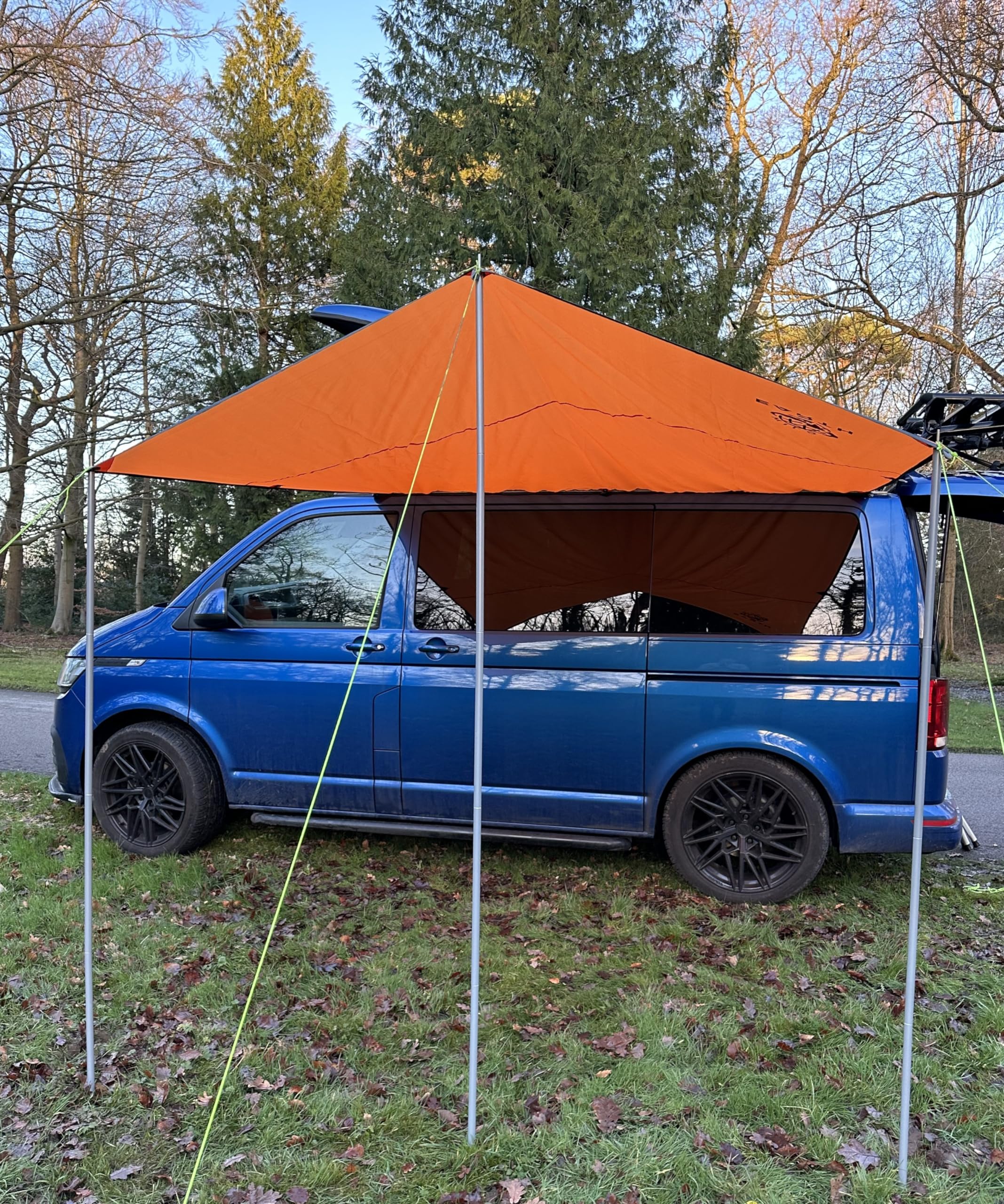 WILD EARTH SQUARE Sun Canopy Awning for Camper Vans, Van Conversions ...