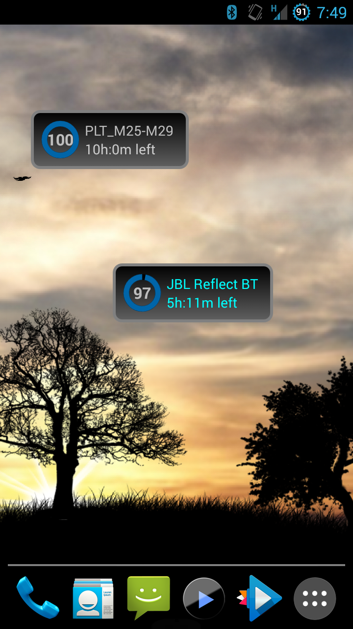 Bluetooth Battery Watcher - App on the Amazon Appstore