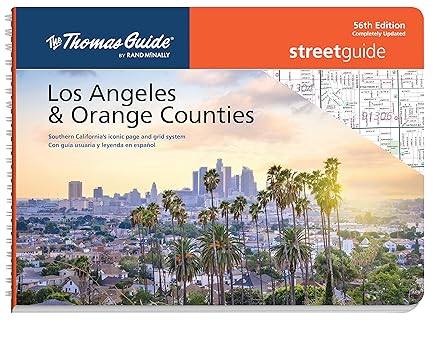 The Thomas Guide Los Angeles & Orange Counties StreetGuides: Southern ...