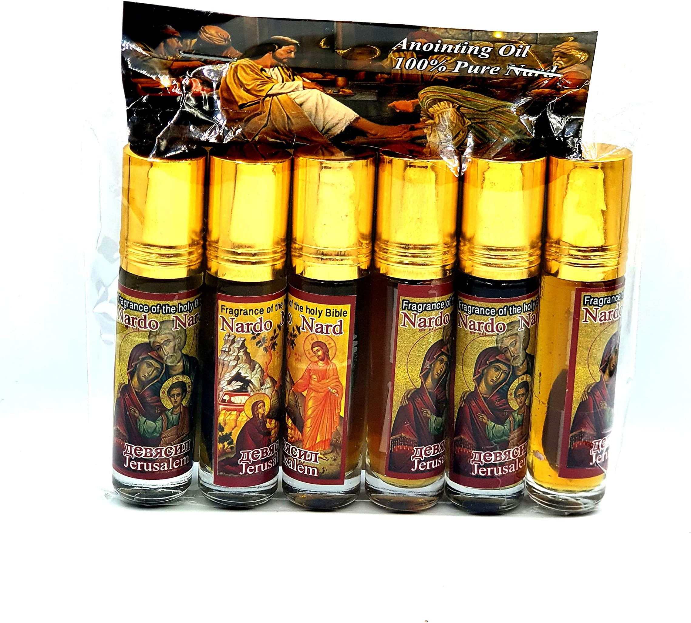 Amazon.com: Anointing Oil Unscented for Prayers 1/4oz Pack of 6 by Oil ...