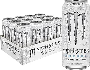 Monster Energy, Zero Ultra, 473mL Cans, Pack of 12 : Amazon.ca