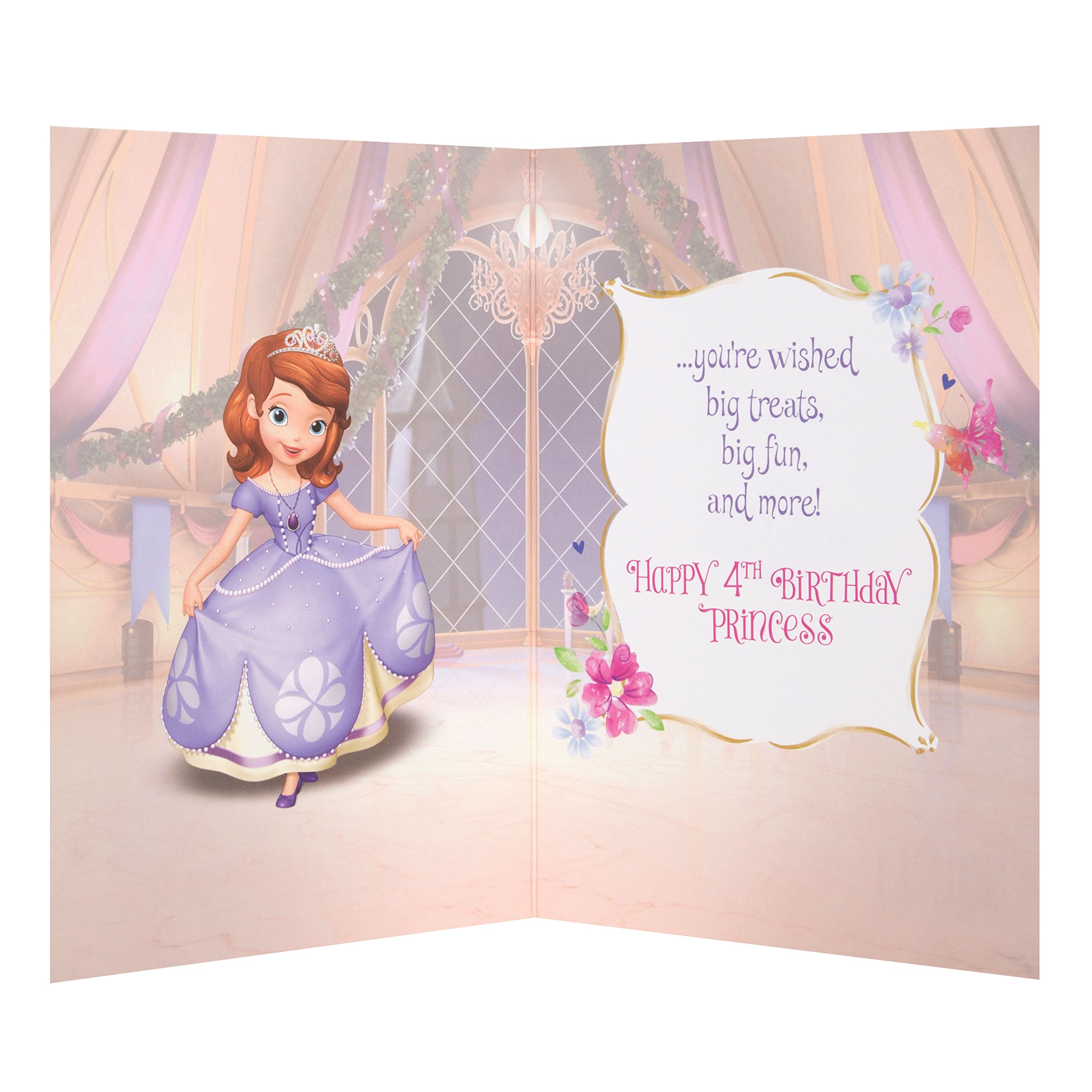 Sofia The First Handmade Invitations