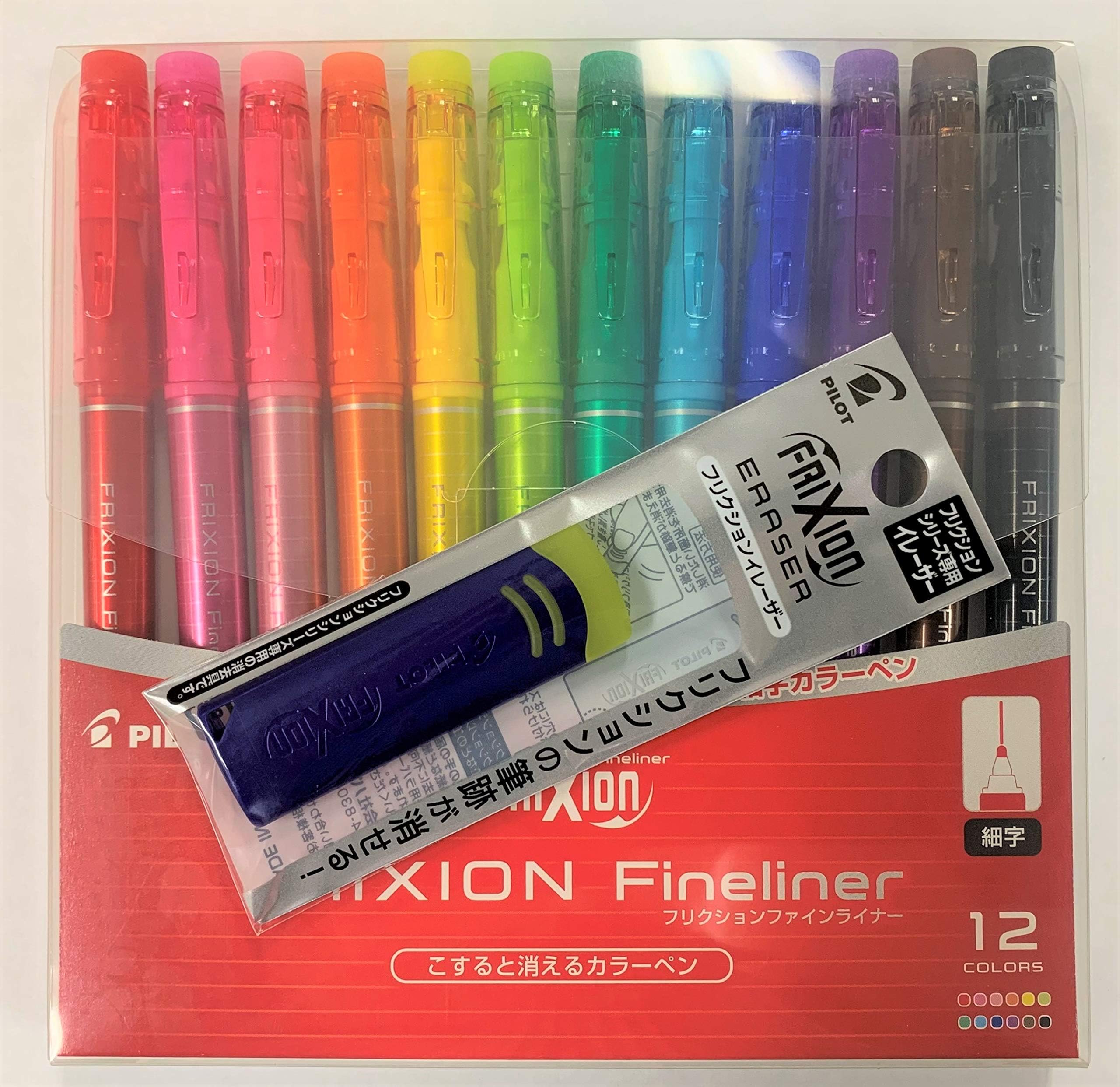 Amazon.com : PILOT FriXion Colors Erasable Marker Pen, 24 Colors Set ...