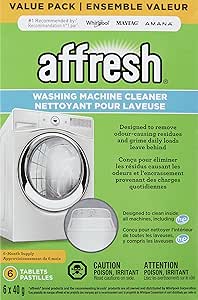 Affresh Washing Machine Cleaner Tablets - 6 Count : Amazon.ca: Home