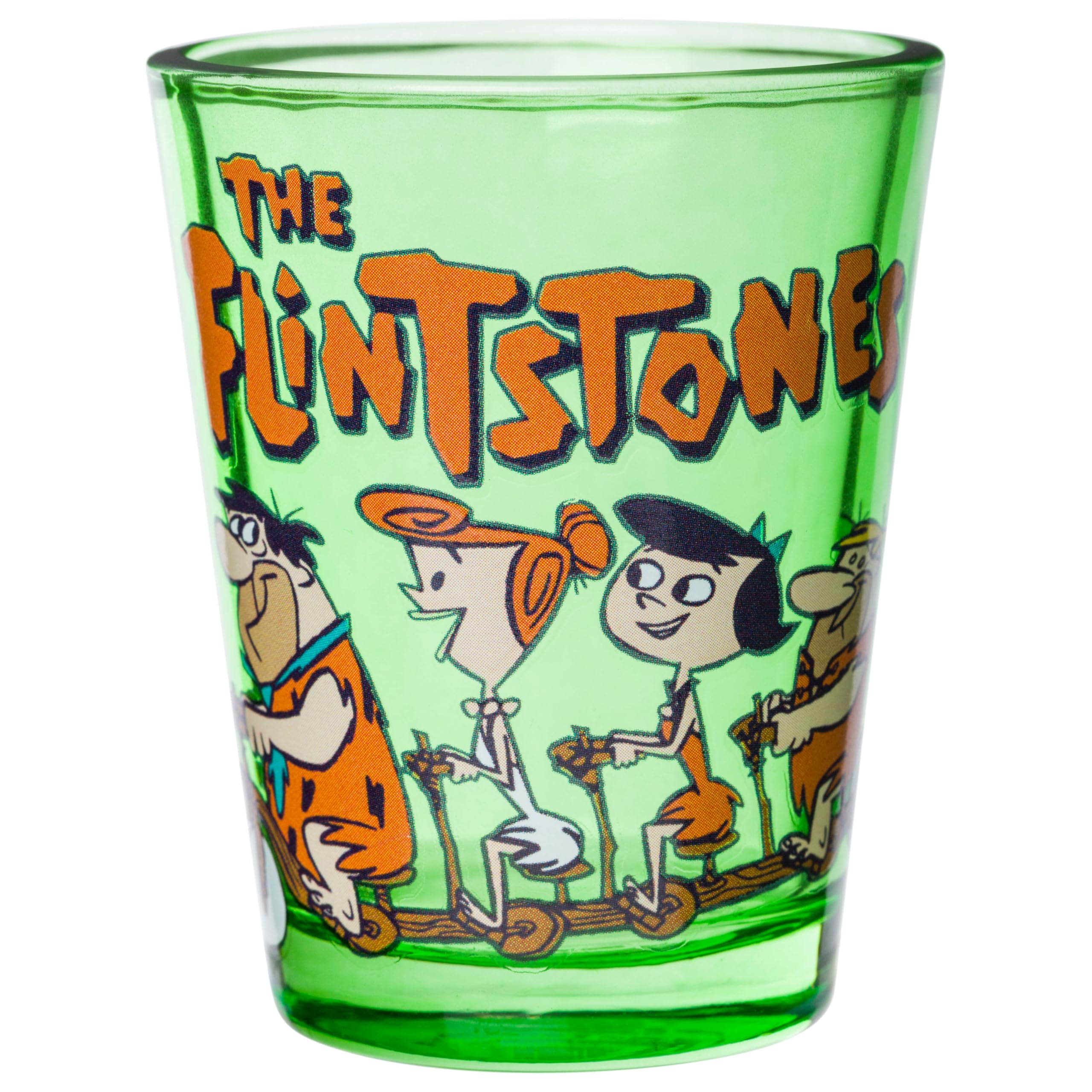 Snapklik.com : Silver Buffalo The Flintstones 4 Piece Mini Glass Set ...
