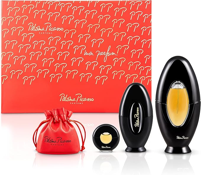 Paloma Picasso Mon Parfum Gift Set 100 ml + 30 ml + 4.8 ml + Pouch ...