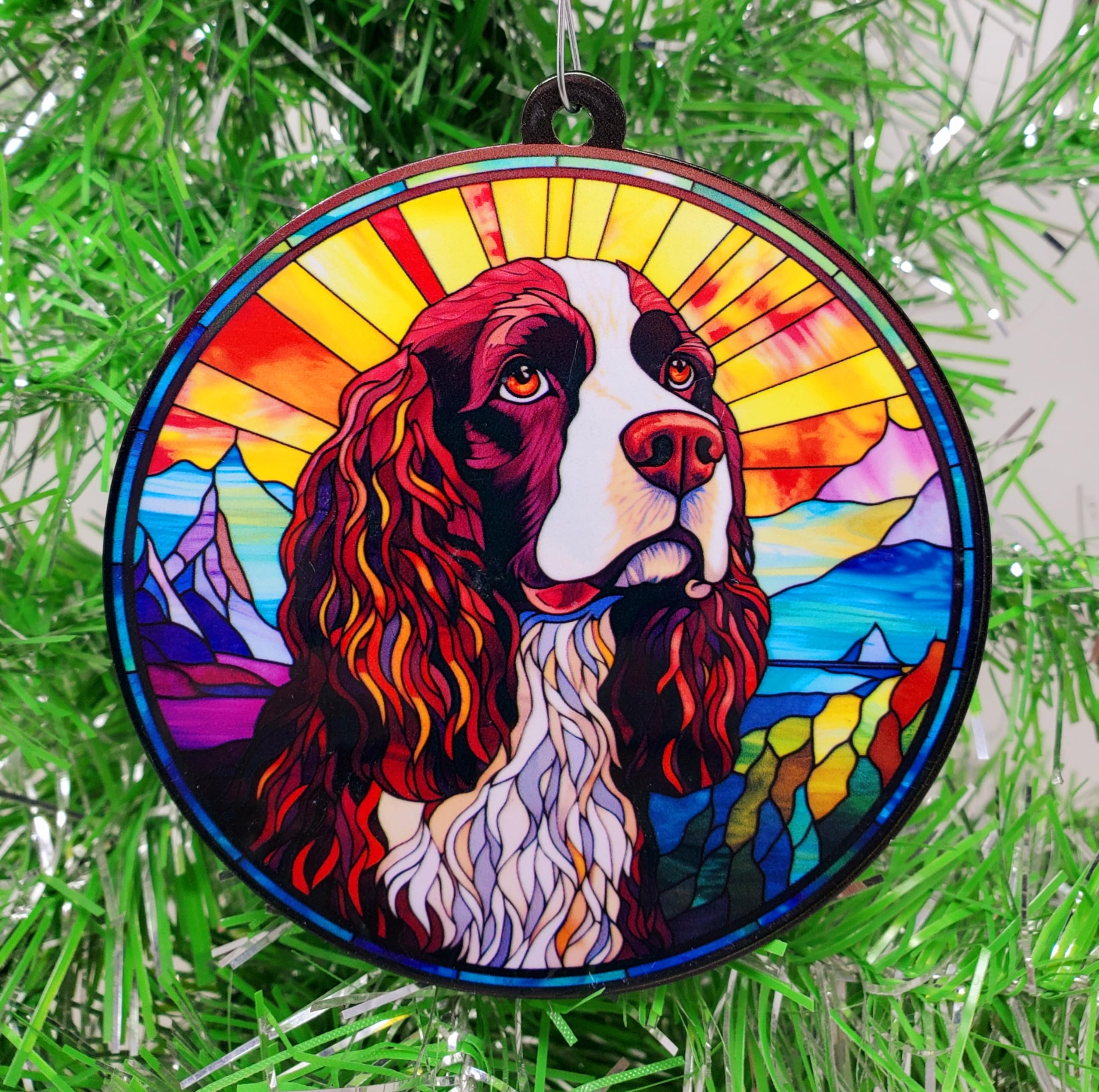 Stained Glass Springer Spaniel Springer Spaniel Gifts – Page 2