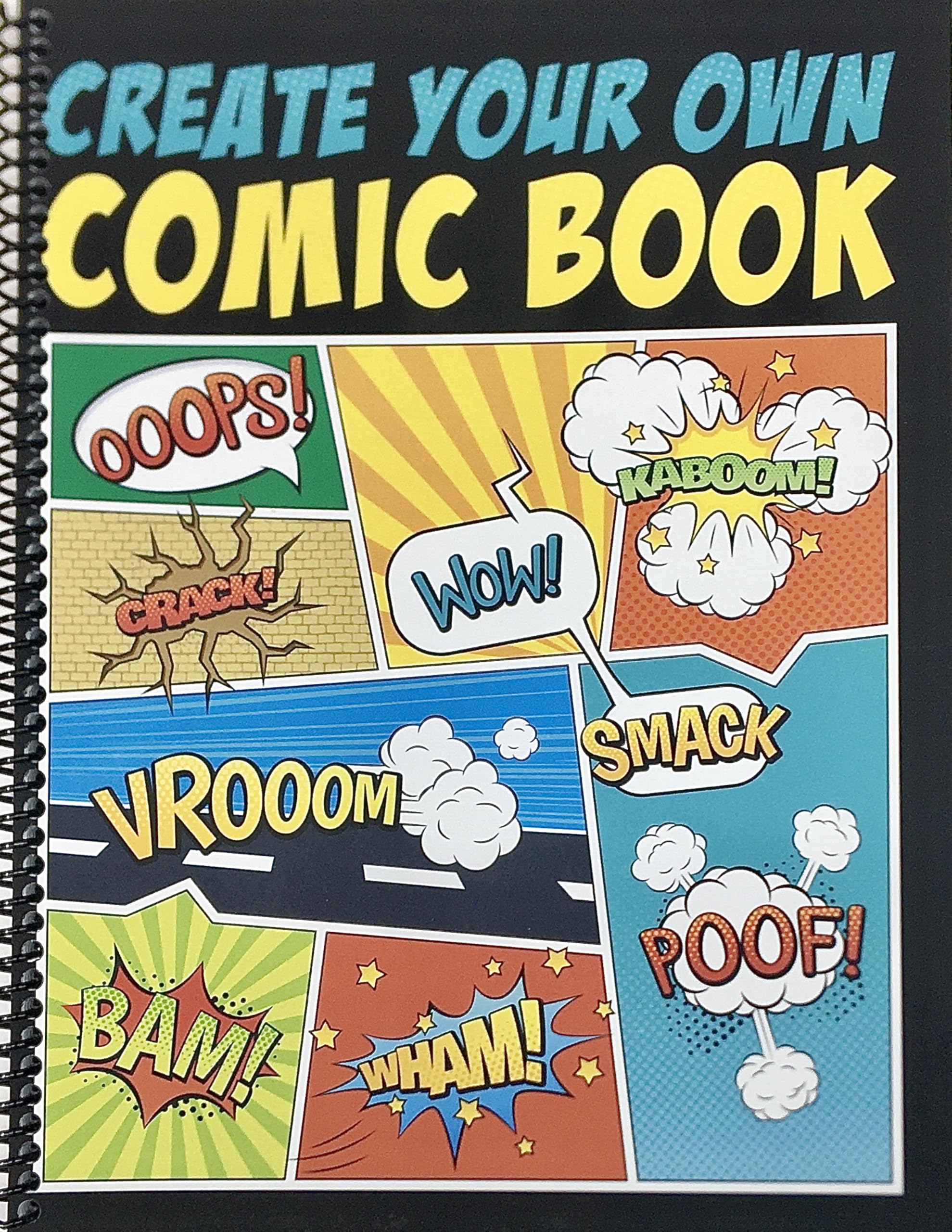 Create Your Own Comic Book: Papeterie Bleu: Amazon.com: Books